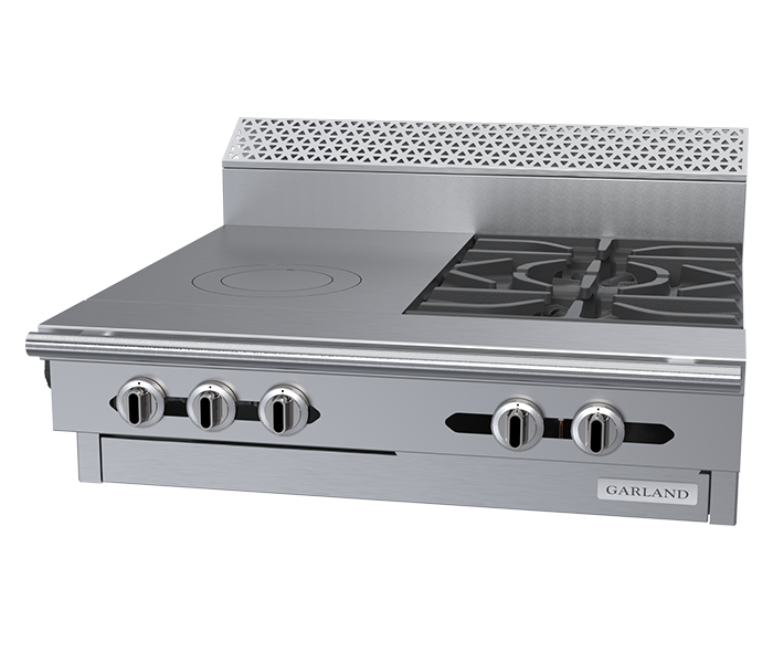 Welbilt EMEA - C36-17 Garland Cuisine 18" Front-Fired Hot Top & 2 x 18 ...